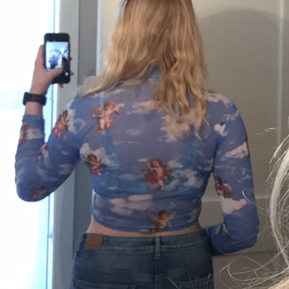 Tops | Blue Angel Crop Top | Poshmark